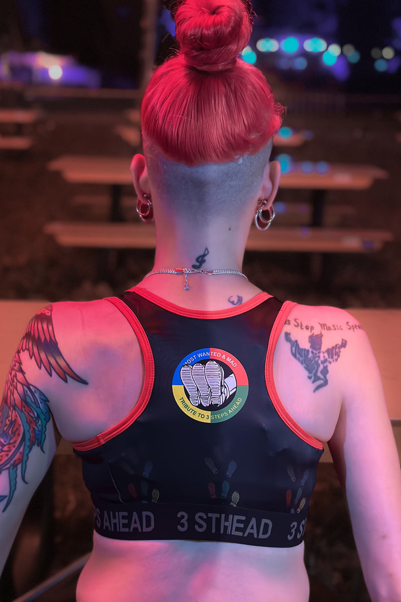 2023 Footsteps Sport Top (Black) – 3SA Tribute store